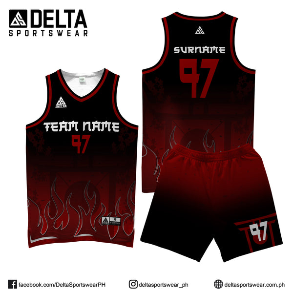 Basketball Jersey Set (Code: PRE-1257) – Delta Sportswear Philippines
