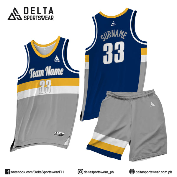 Basketball Jersey Set (Code: PRE-1181) – Delta Sportswear Philippines