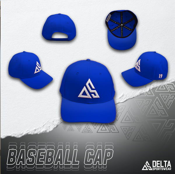 DELTA Signature Logo Classic Cap (Blue) – Delta Sportswear Philippines